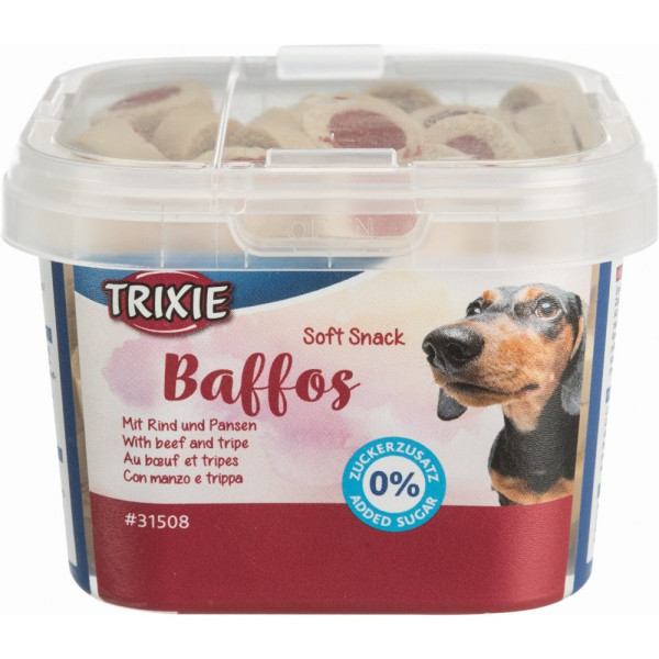 Ласощі Trixie Soft Snack Baffos для собак з яловичиною відро 140 г ...